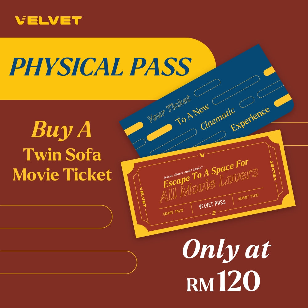 Velvet Cinemas Physical Gift Pass – KEEPSAKE by GSC