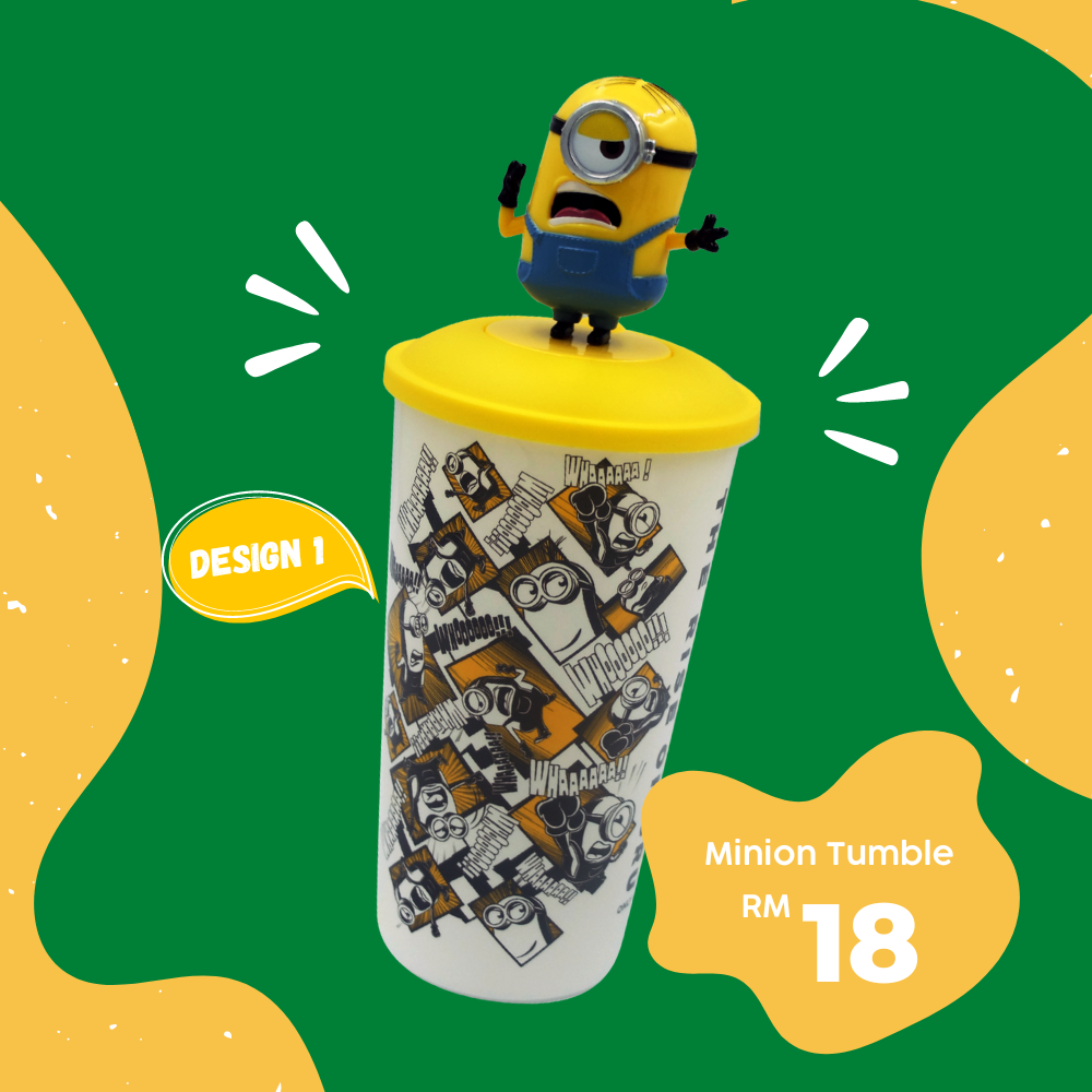 GSC Exclusives Minions: Rise of Gru Tumbler – KEEPSAKE by GSC