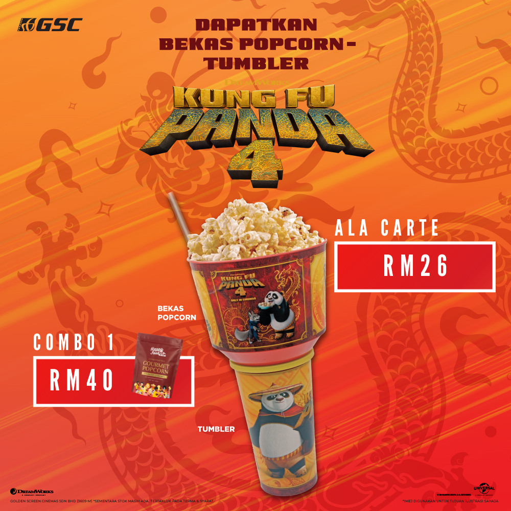 Kung Fu Panda Popcorn Cup – KEEPSAKE by GSC