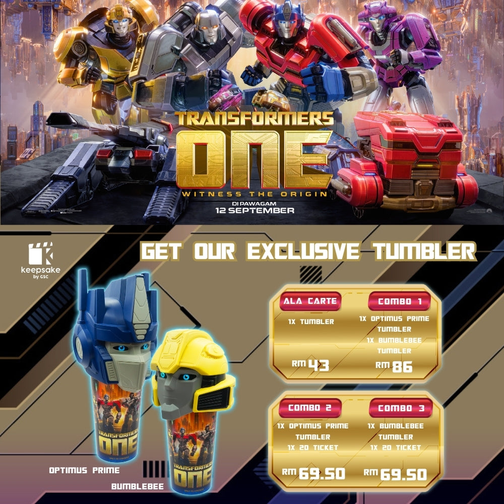 GSC Exclusive Transformers One Tumbler – KEEPSAKE by GSC