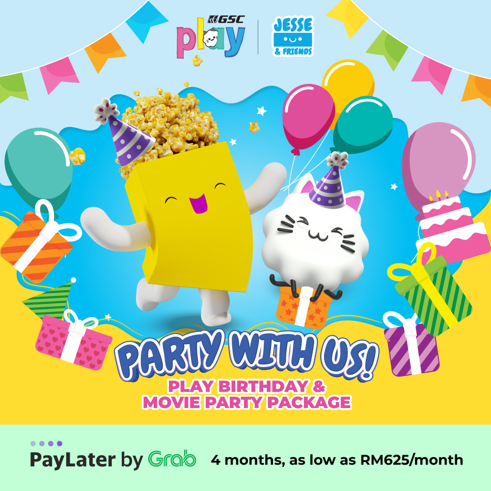 GSC Play Birthday & Movie Party Package (Jesse & Friends Theme ...