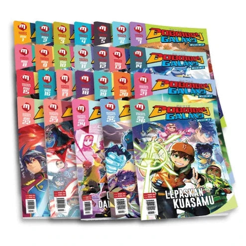 MONSTA BoBoiBoy Galaxy Comic Musim 2 Issue 1-26 – KEEPSAKE by GSC